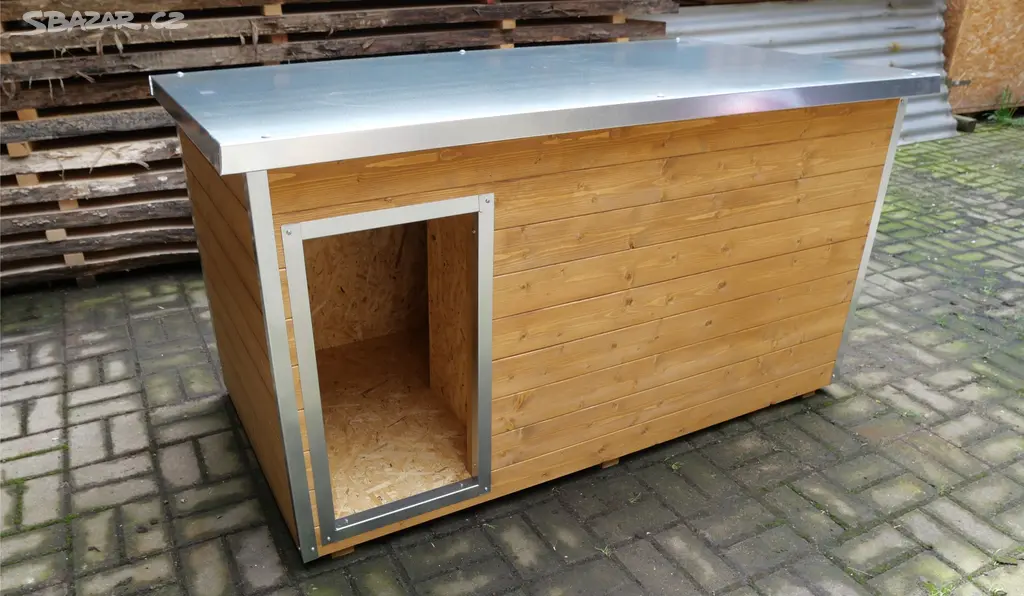 Zateplená bouda pro velkého psa - Hrobčice, Razice - Bazar - Sbazar.cz