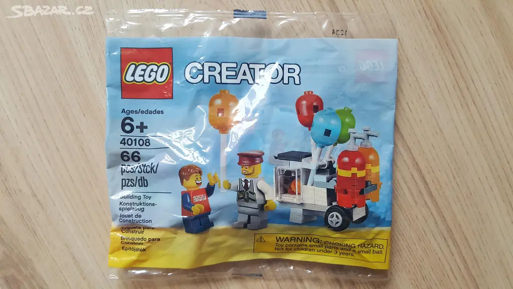 LEGO 40108 Balloon Cart - Brno, Tuřany - Bazar - Sbazar.cz