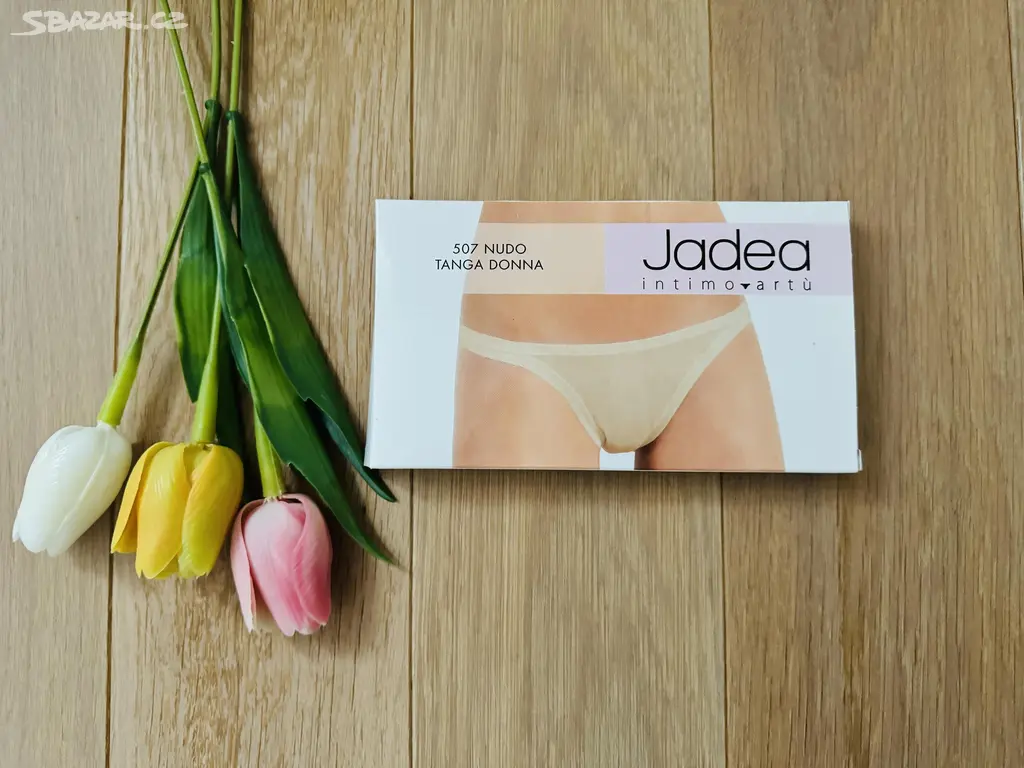 Béžové kalhotky Jadea, NOVÉ, vel. M - Teplice - Bazar - Sbazar.cz