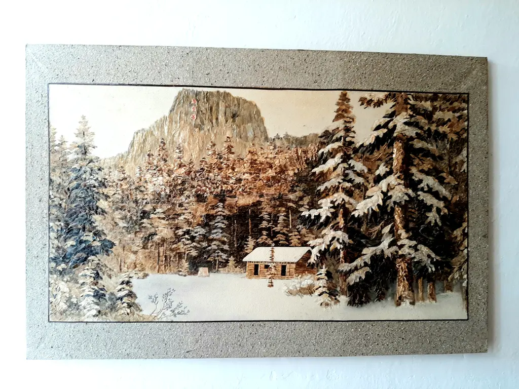 nádherný obraz z perletě a lastur - Vítkov - Bazar - Sbazar.cz