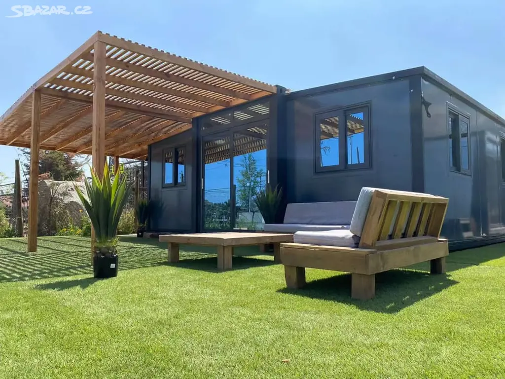Letní domek/mobilheim - nový/záruka 6x6m, koupelna - Dolní Stakory ...