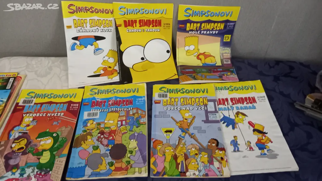 Komiks Burt Simpson - Ostrava, Moravská Ostrava - Bazar - Sbazar.cz