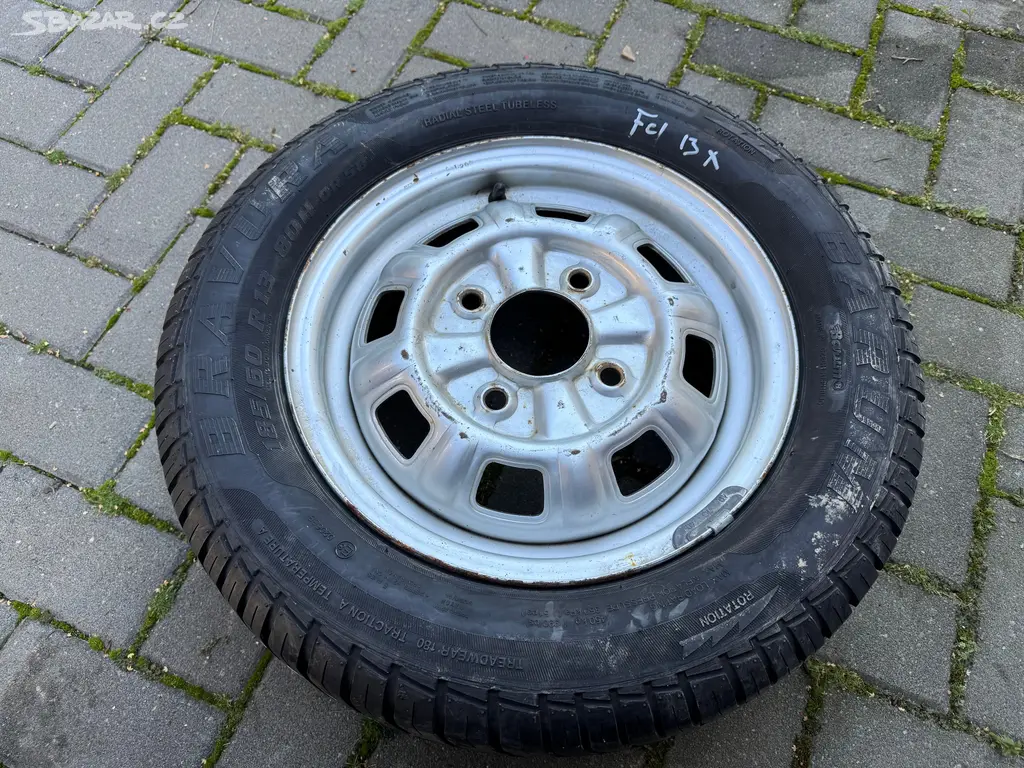disk 13" Škoda Favorit + PNEU - Ostrava-město - Bazar - Sbazar.cz