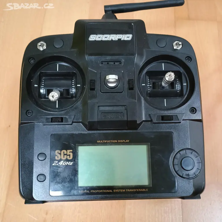 VYSÍLAČKA K VĚTRONI SCORPIO SC5 2,4 GHz - Praha-východ - Bazar - Sbazar.cz