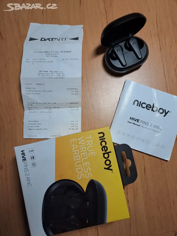 Niceboy HIVE Pins 2 ANC ZÁRUKA - Olomouc - Bazar - Sbazar.cz