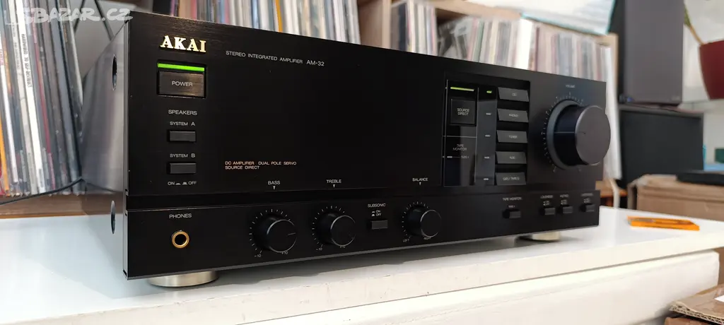 AKAI AM-32 Stereo Integrated Amplifier / Loudness - Praha, Čimice ...