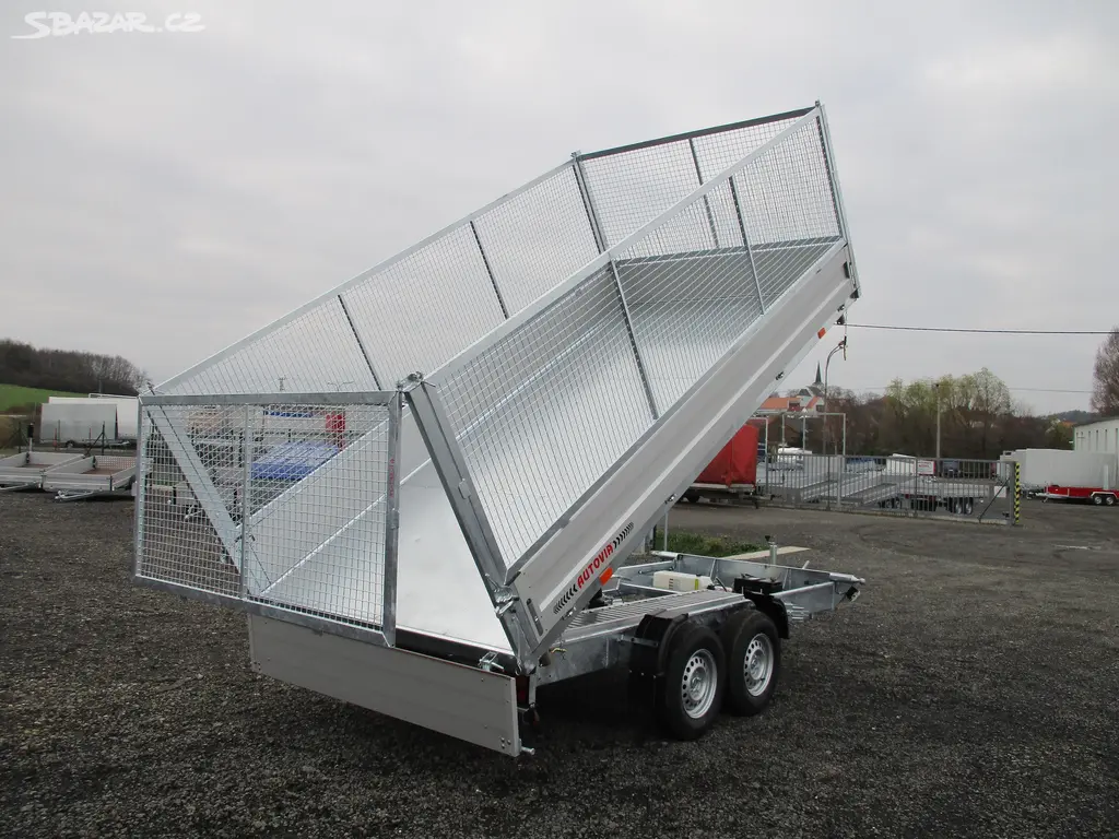 Třístranný sklápěč PHT 3,5T 4,18x2,10/1,35 GITTER - Plzeň - Bazar ...