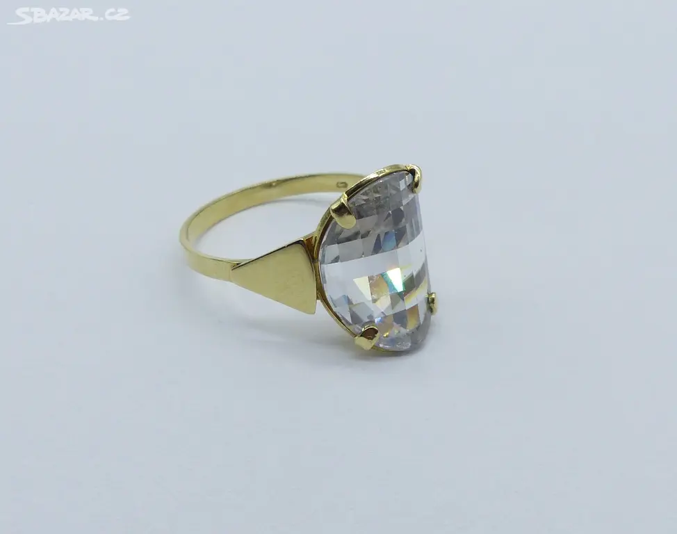 Zlatý prsten 3,40g vel.55+500 šperků klik na dal- - Praha 2 - Bazar - Sbazar.cz