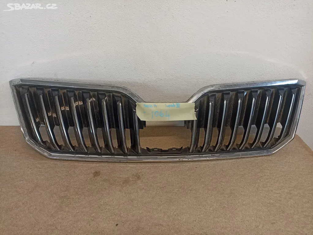 Přední maska s chromovým rámečkem Škoda Superb III - Těšetice - Bazar ...