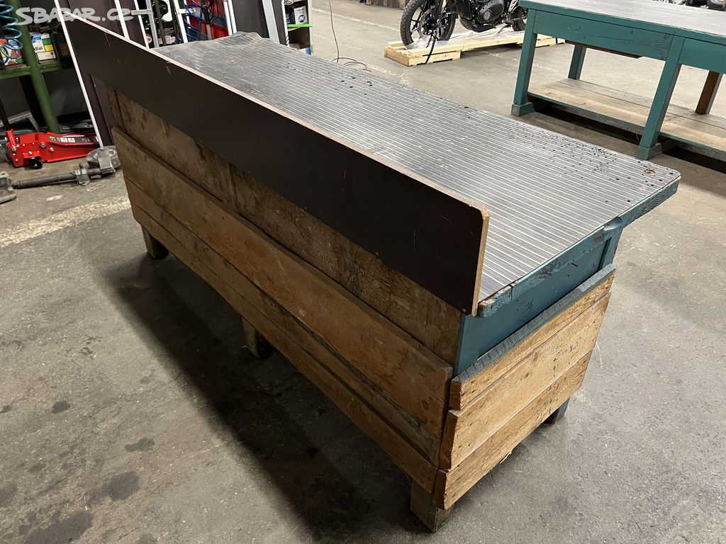 Dílenský pracovní stůl - ponk 200 cm dlouhý - Žamberk, Ústí nad Orlicí ...