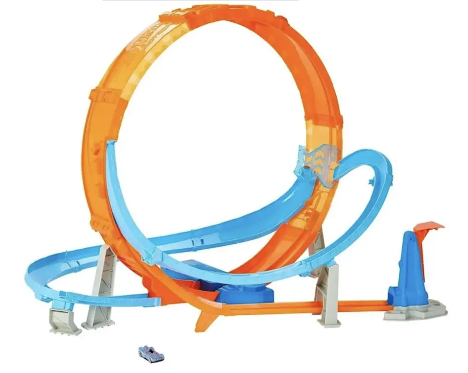 Hot Wheels autodráha smyčka - Praha, Vinohrady - Bazar - Sbazar.cz
