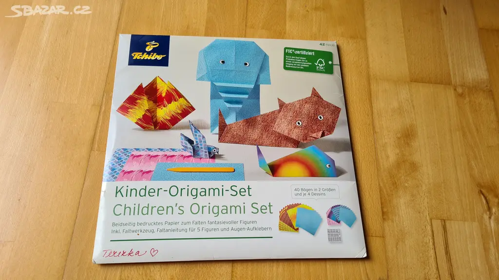 Origami zvířata zn. Tchibo NOVÉ - Praha, Chodov - Bazar - Sbazar.cz