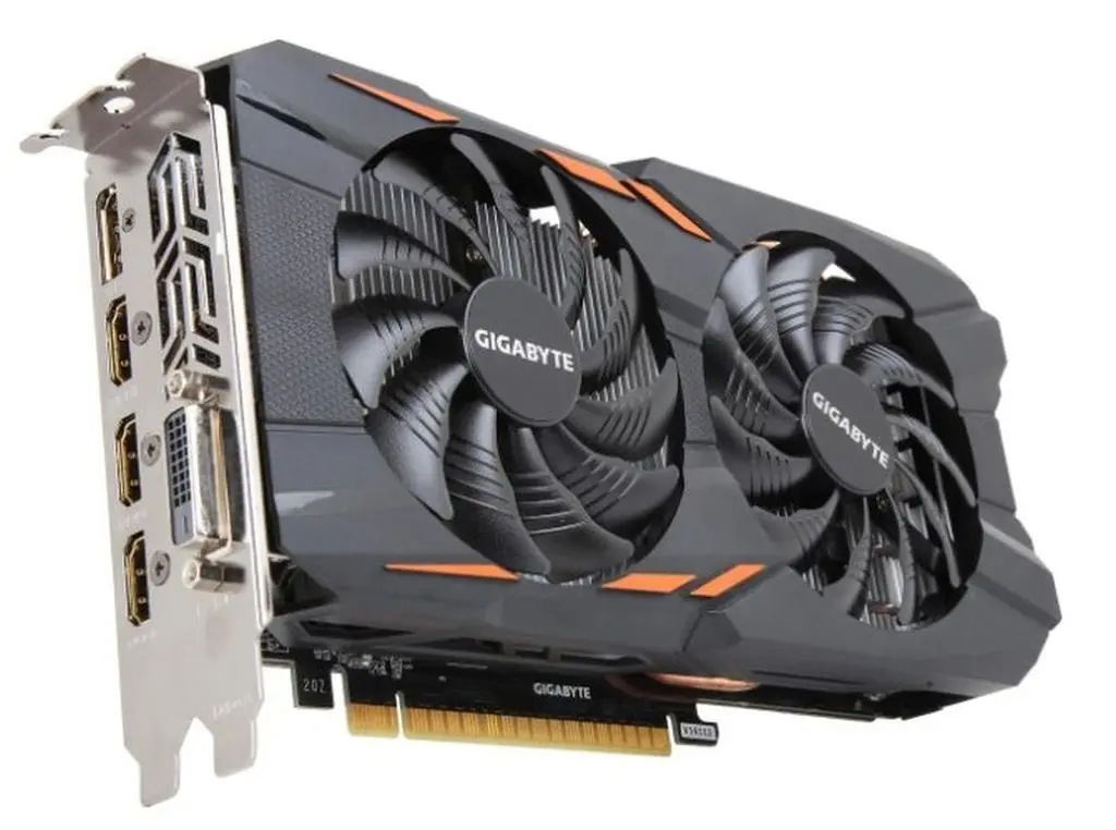 Grafická karta GeForce GTX 1050 Ti Windforce OC 4G - Olomouc, Nová ...