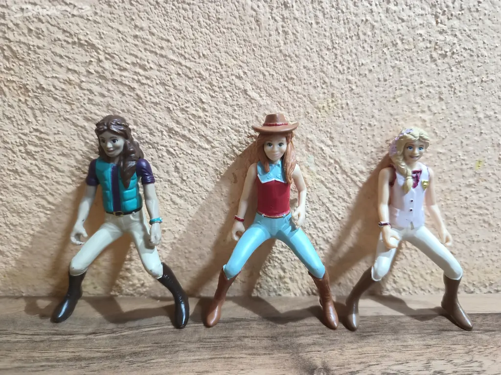 Schleich Lisa, Sofia a Hannah se sedly a uzdami - Brno-město - Bazar ...