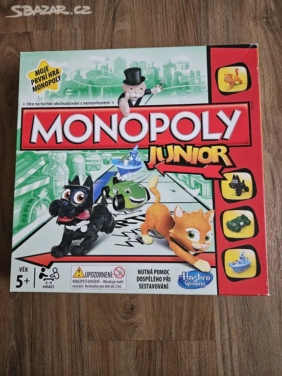 Dětská hra Monopoly - Praha - Bazar - Sbazar.cz