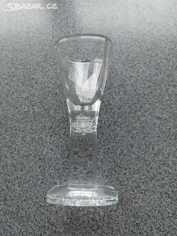 Panák/sklenička Jan Becher - výška 15cm - Praha 8 - Bazar - Sbazar.cz