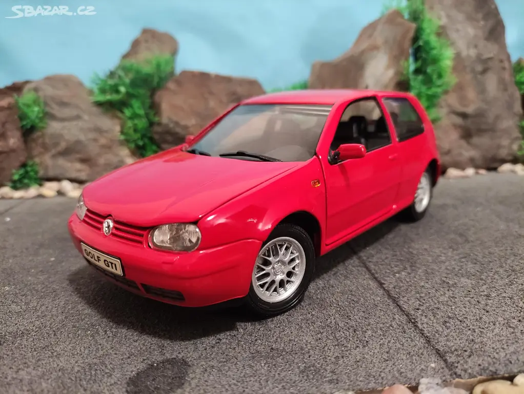 prodám model 1:18 vw golf GTi IV - Chrudim, Chrudim III - Bazar - Sbazar.cz