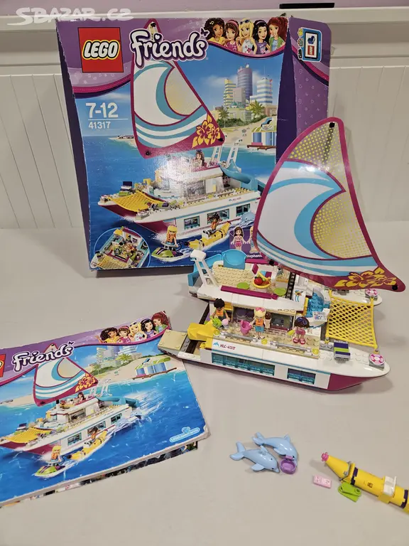 LEGO Friends 41317 Katamarán Sunshine loď.. - Bělkovice-Lašťany - Bazar ...