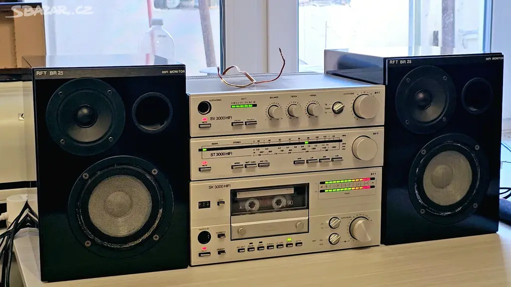 RFT 3000 HiFi sestava a repro RFT BR25 HiFi - Praha - Bazar - Sbazar.cz