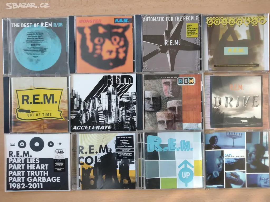 CD+ MAXI CD R.E.M. (REM) - DISCOGRAPHY - Beroun - Bazar - Sbazar.cz