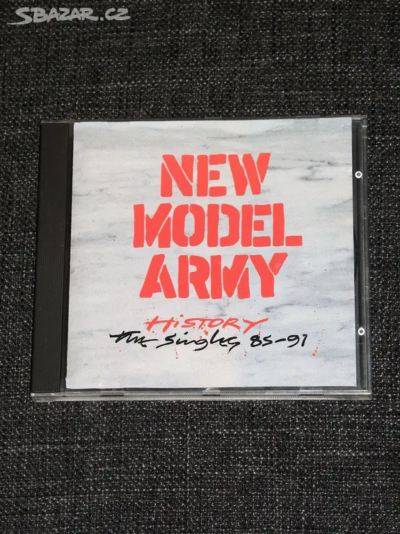 CD New Model Army - History (1992) / 1. vydání / - Most - Bazar - Sbazar.cz