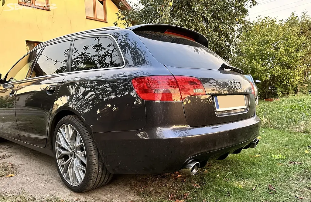Zadni naraznik spoiler audi a6 c6 4f0 rs6 difuzor - Beroun - Bazar ...