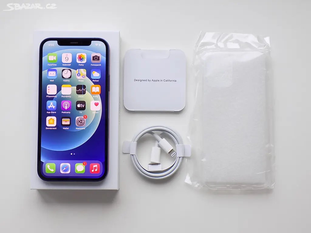 APPLE iPhone 12 64GB Blue - ZÁRUKA - TOP STAV - Ostrava-město - Bazar ...