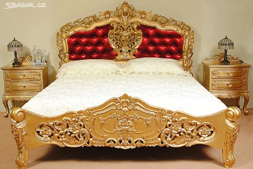 Postel Baroko Rokoko - Řevnice - Bazar - Sbazar.cz