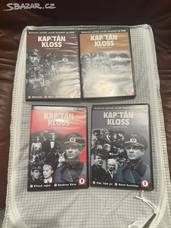 DVD Kapitán Kloss - Ústí nad Labem, Severní Terasa - Bazar - Sbazar.cz