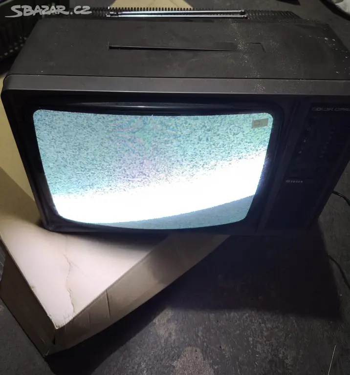 Tesla barevná televize Color Oravan, funkční - Lipůvka - Bazar - Sbazar.cz