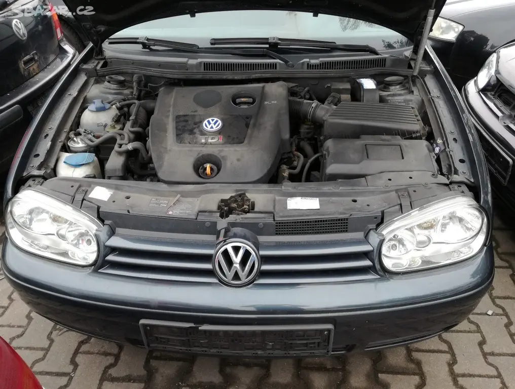 VW Golf 4 - motor 1,9 TDI 81kW 66 kW 110 PS - 90PS - Praha, Zličín ...