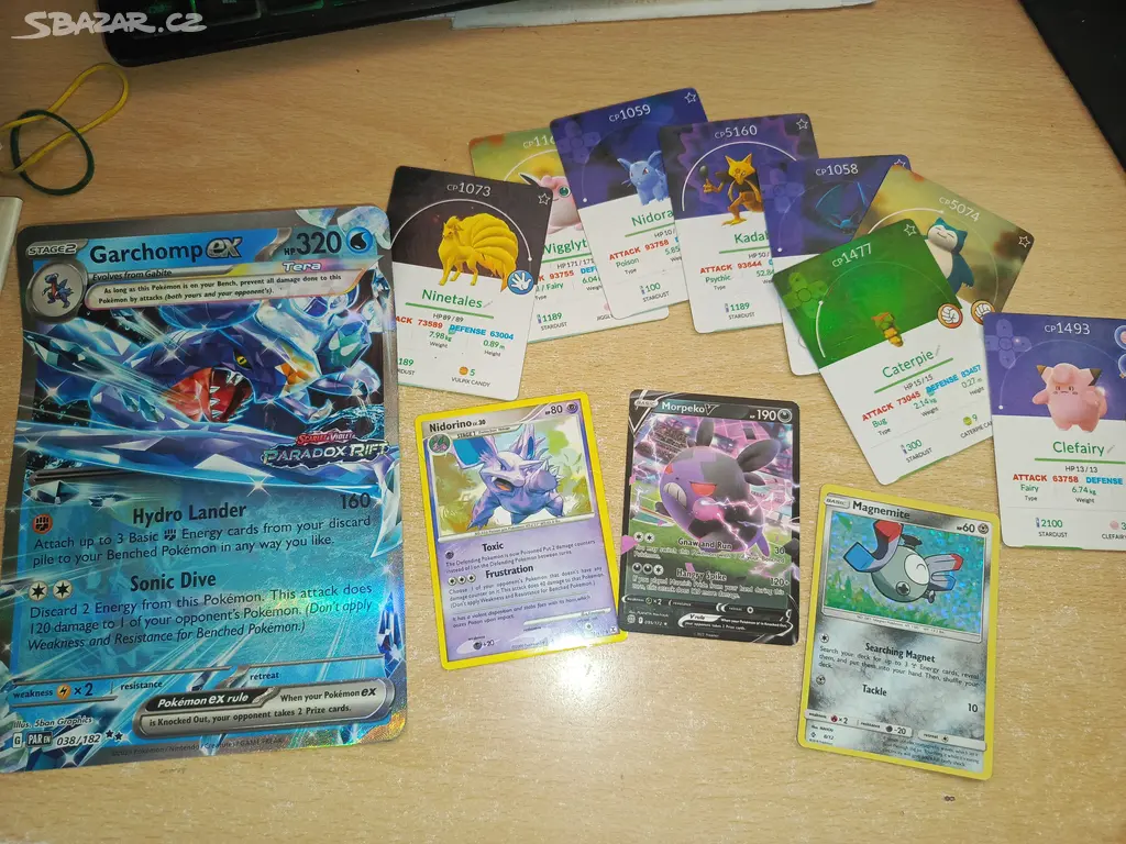 Pokémon Go karty kartička - Holoubkov - Bazar - Sbazar.cz