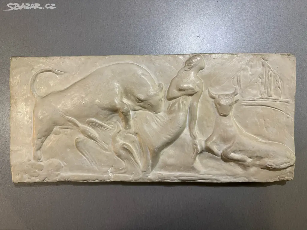 Jan Kodet Žena s býky - Ostrava - Bazar - Sbazar.cz