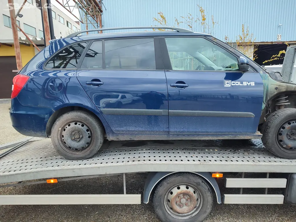 Škoda Fabia 2 kombi combi modrá - Kladno, Dubí - Bazar - Sbazar.cz