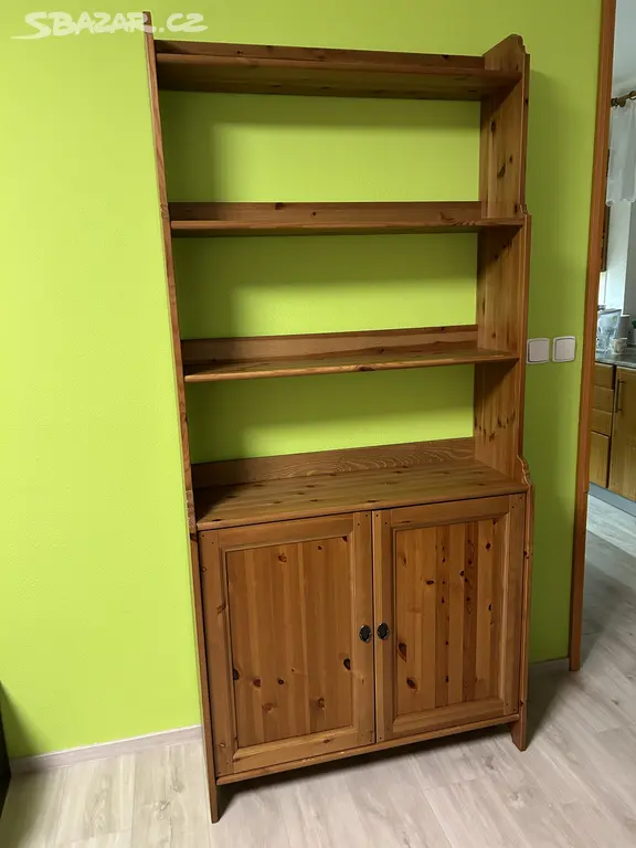 IKEA knihovna Leksvik - borovice masiv - Rousínov - Bazar - Sbazar.cz