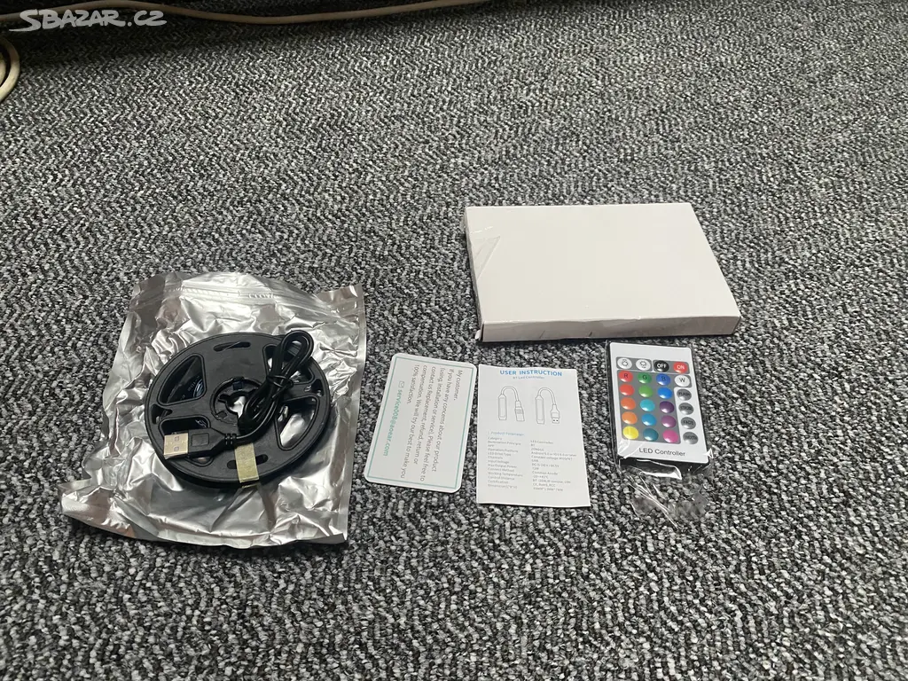 USB LED pásek s aplikací 2M - Plánice - Bazar - Sbazar.cz