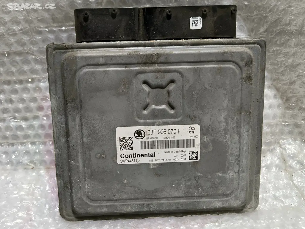 Jednotka motoru 03F906070F Škoda Octavia II 1Z - Petrohrad, Černčice ...