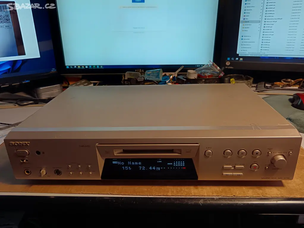 NetMD Minidisc SONY MDS-JE780, plně funkční - Děčín, Děčín IV-Podmokly ...