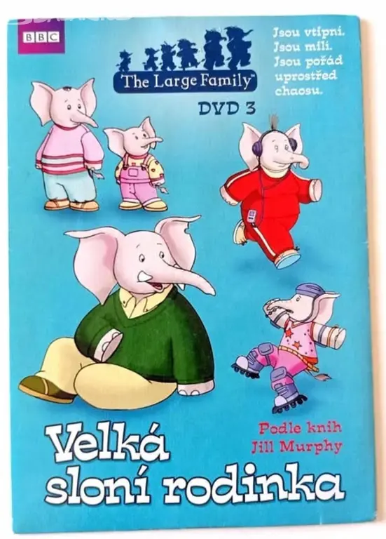 DVD Velká sloní rodinka - Třebíč, Horka-Domky - Bazar - Sbazar.cz