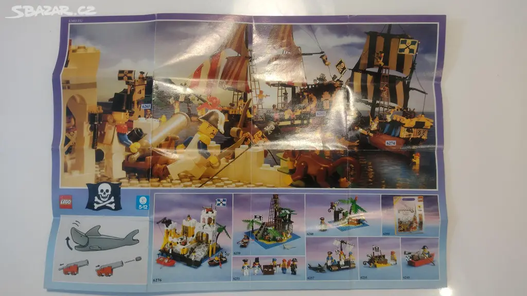 Lego leták rok 1990 pirati - Brno-město - Bazar - Sbazar.cz