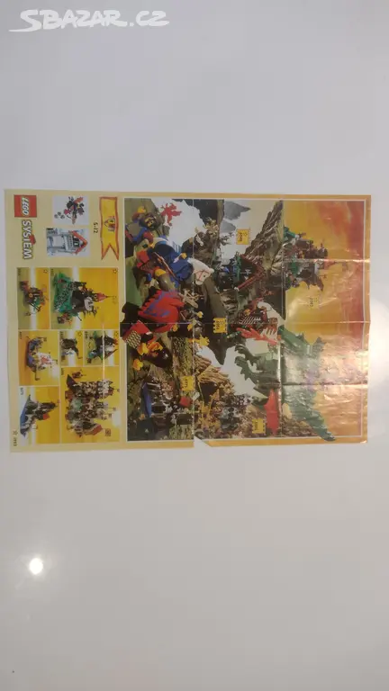Lego leták rok 1993,hrady - Brno-město - Bazar - Sbazar.cz