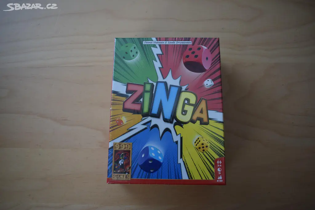 Nová hra Zinga (postřehová bingo hra) - Praha - Bazar - Sbazar.cz
