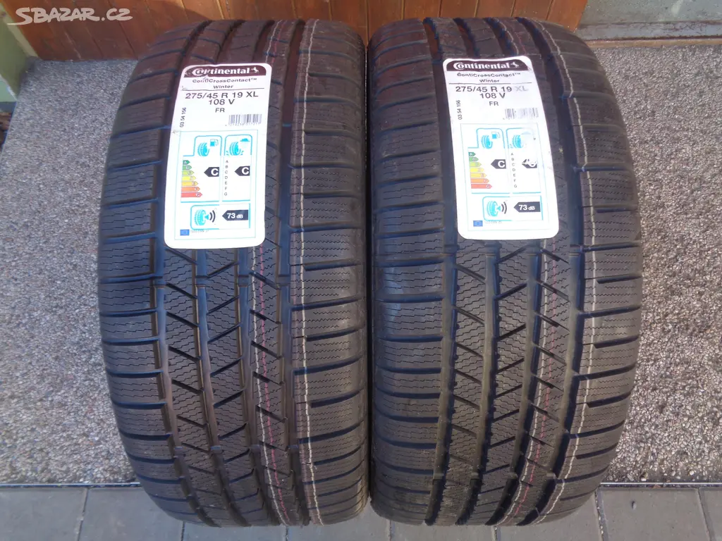 Zimní pneu 275/45/19 R19 Continental - nové - Zlín - Bazar - Sbazar.cz