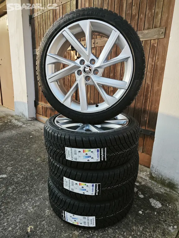 Alu Škoda 5/100 r18+ 205/45 r18 90H Goodyear - Krupka, Maršov - Bazar ...