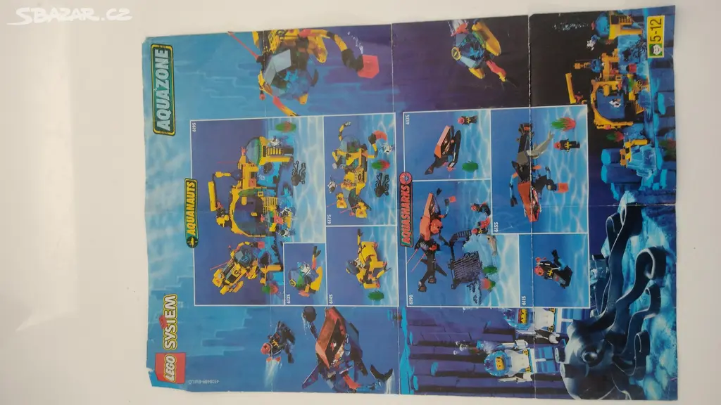 Lego leták rok 1997 aqua - Hajany - Bazar - Sbazar.cz