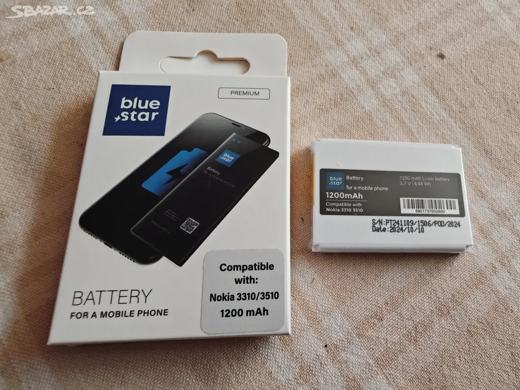 Baterie do telefonu Nokia 3310 (rok 2000) a další - Praha 3 - Bazar ...