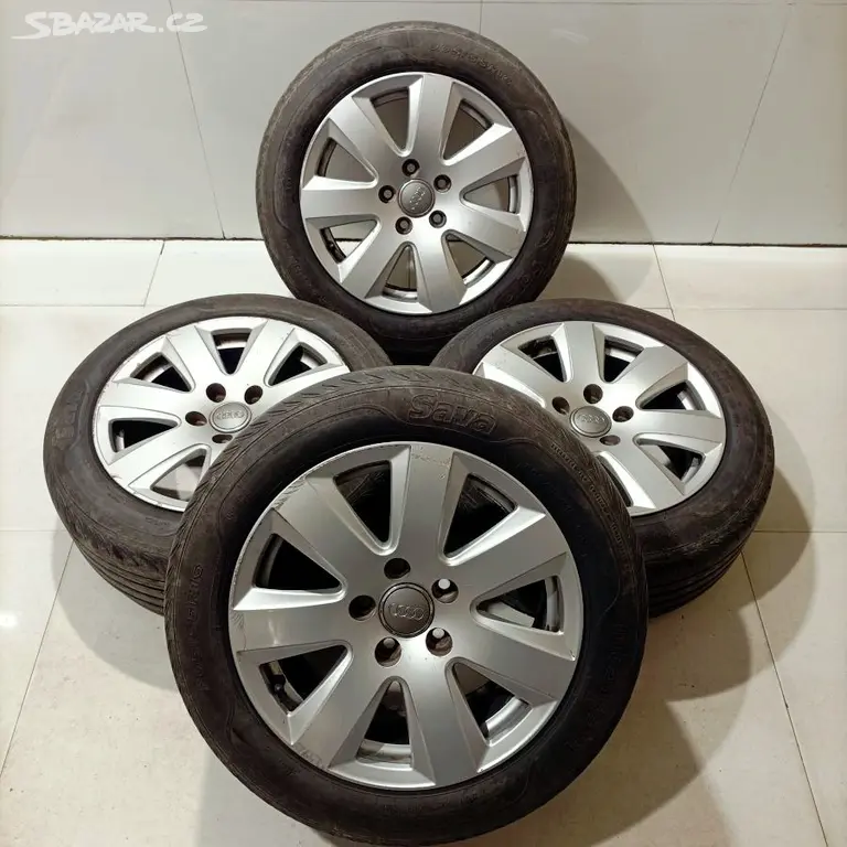 16" ALU kola 5x112 AUDI (VW, ŠKODA, SEAT) - Trutnov, Dolní Předměstí - Bazar - Sbazar.cz