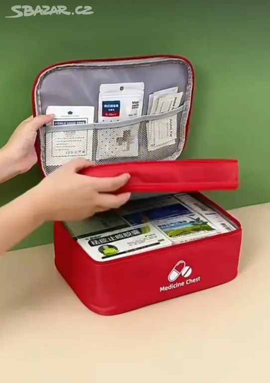 Přenosný box na léky - lékárnička - Praha - Bazar - Sbazar.cz