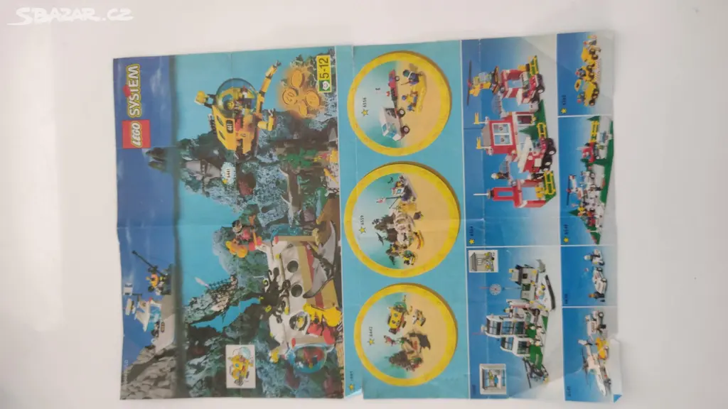 Lego leták rok 1997 potapeni - Hajany - Bazar - Sbazar.cz