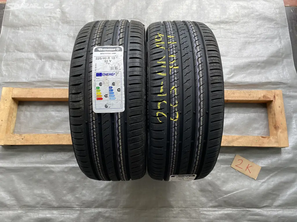 225 40 19 Barum, pneu letní, nové, 2ks - Sušice, Sušice II - Bazar ...